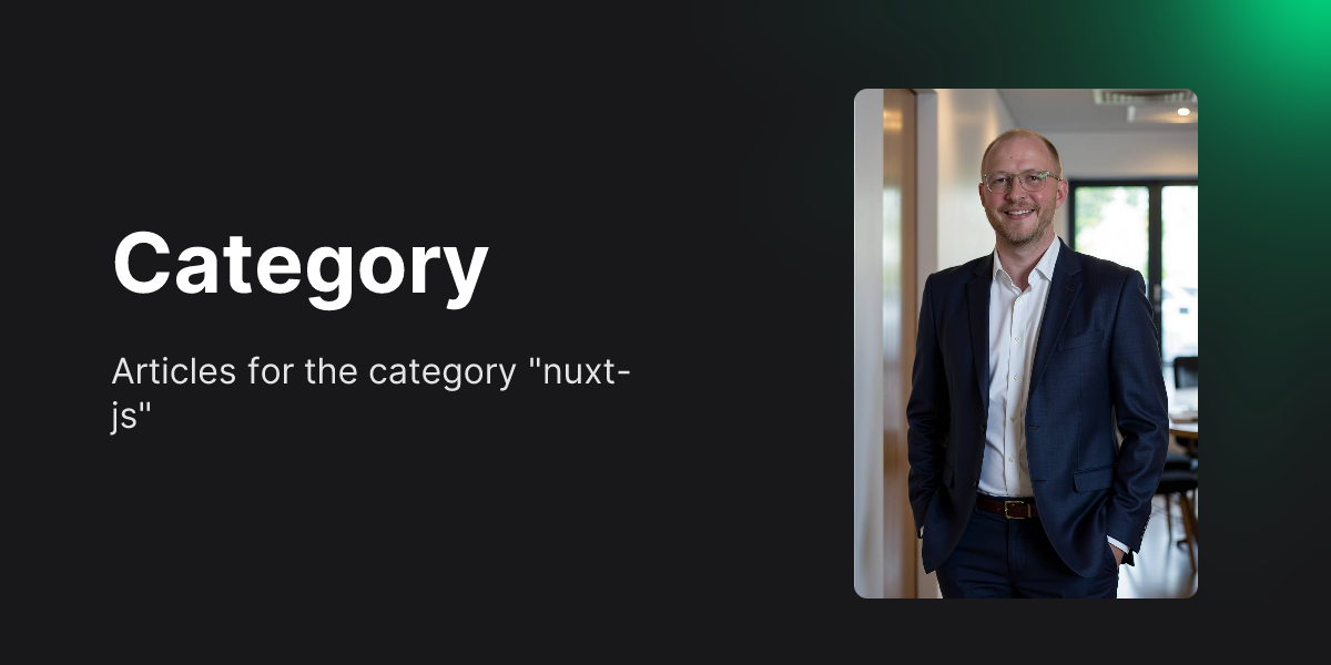 Category - nuxt-js | Michael Hoffmann - Senior Frontend Developer ... Category - nuxt-js | Michael Hoffmann - Senior Frontend Developer ...